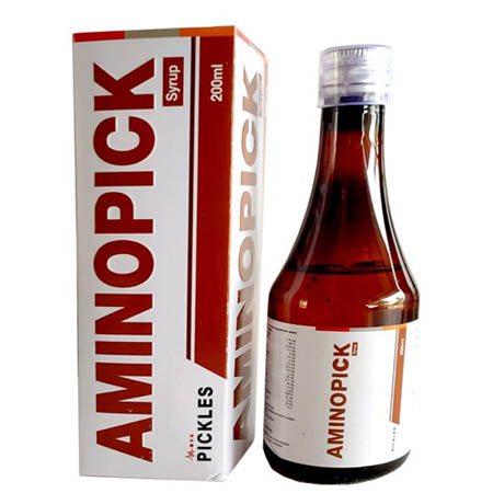 AMINOPICK Syrup, 200ml - Pickles Healthcare